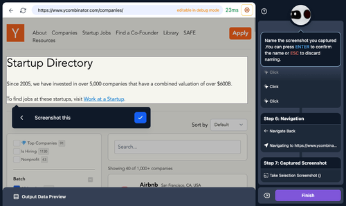 Extract data from any website with no-code - Browse AI